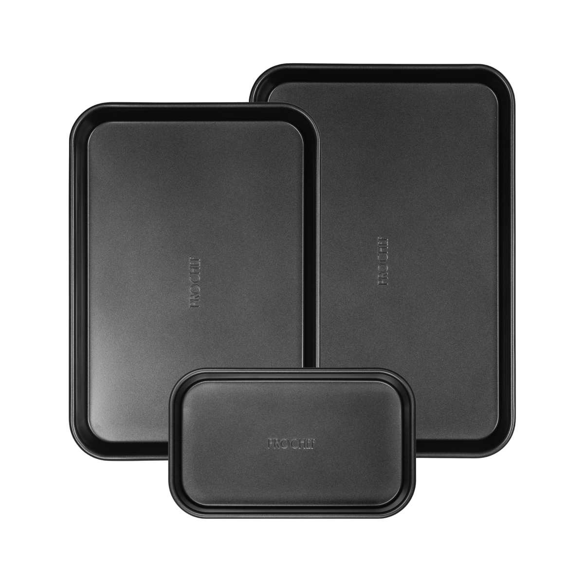 3-Piece Non-Stick Oven Tray Set – ProChef